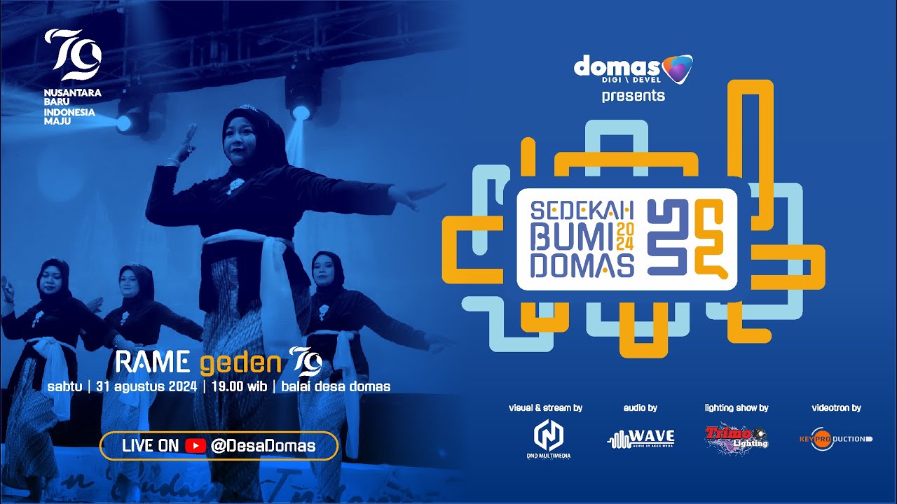 Rame Geden 79 \ Sedekah Bumi Domas 2024 - YouTube