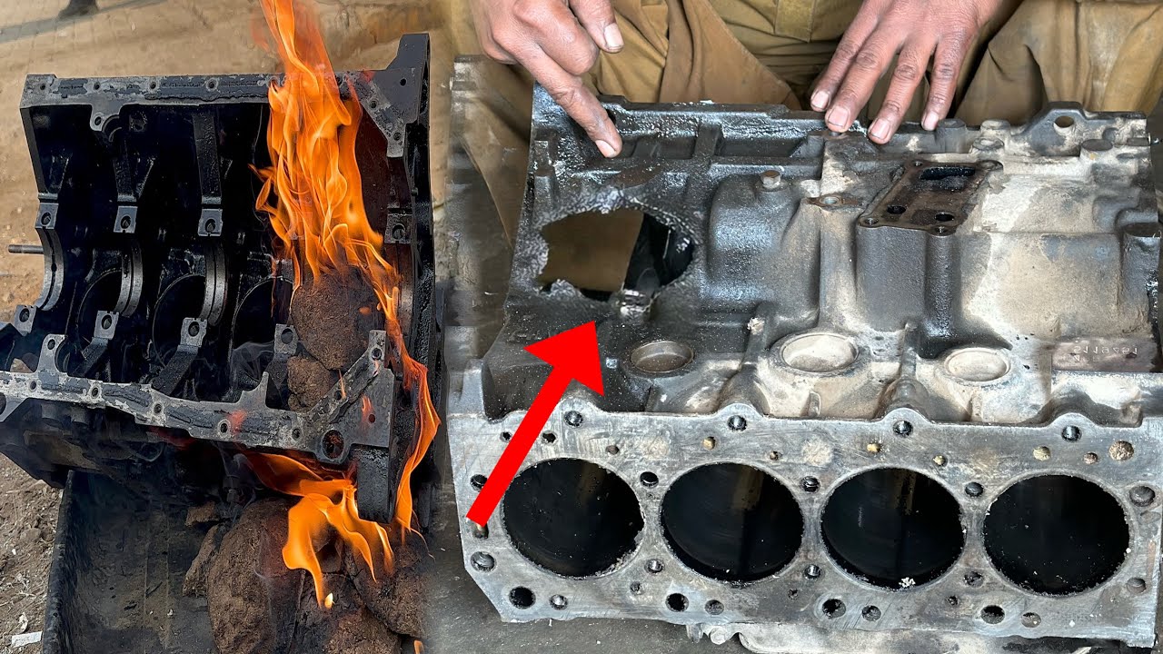 How Local Mechanic Used a Special Piece Like a Bird's feather to Repair ...