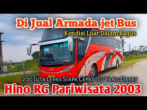 DIJUAL SATU UNITE BAS HINO RG /2003 ( Rombak Body Jetbus Dua ) - YouTube