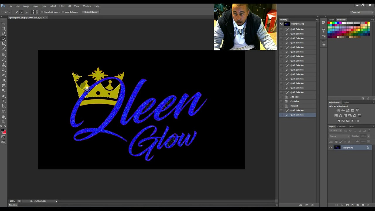HOW TO ADD GLITTER TO TEXT IN PHOTOSHOP YouTube how-to-add-glitter-to-text-in-photoshop-youtube