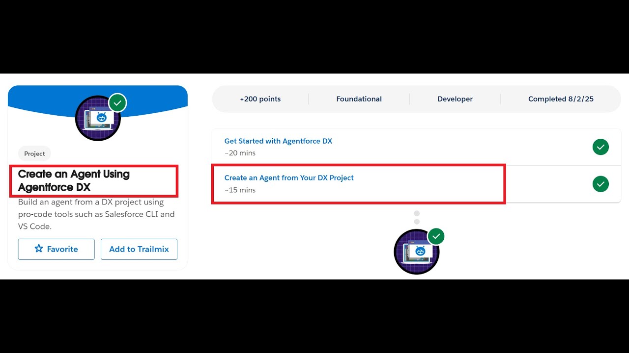 Create an Agent from Your DX Project | Create an Agent Using Agentforce ...