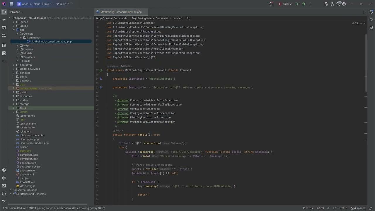 Building an IoT Cloud Platform with Laravel – Multi MQTT Broker Setup [06] - mqtt experiments ...