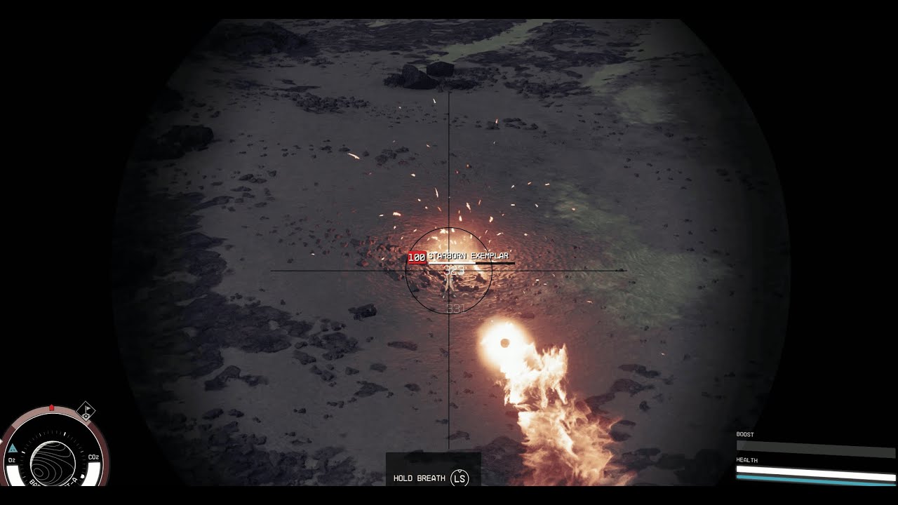 Starfield Gameplay, Destroying 100 Level Starborn Exemplar and His Four ...