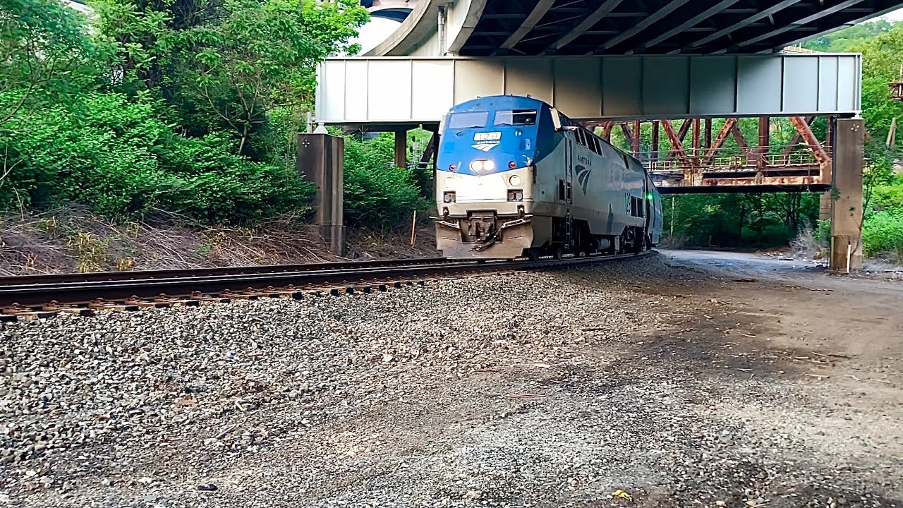Amtrak P42DC 129’s K5LA Before and After - YouTube