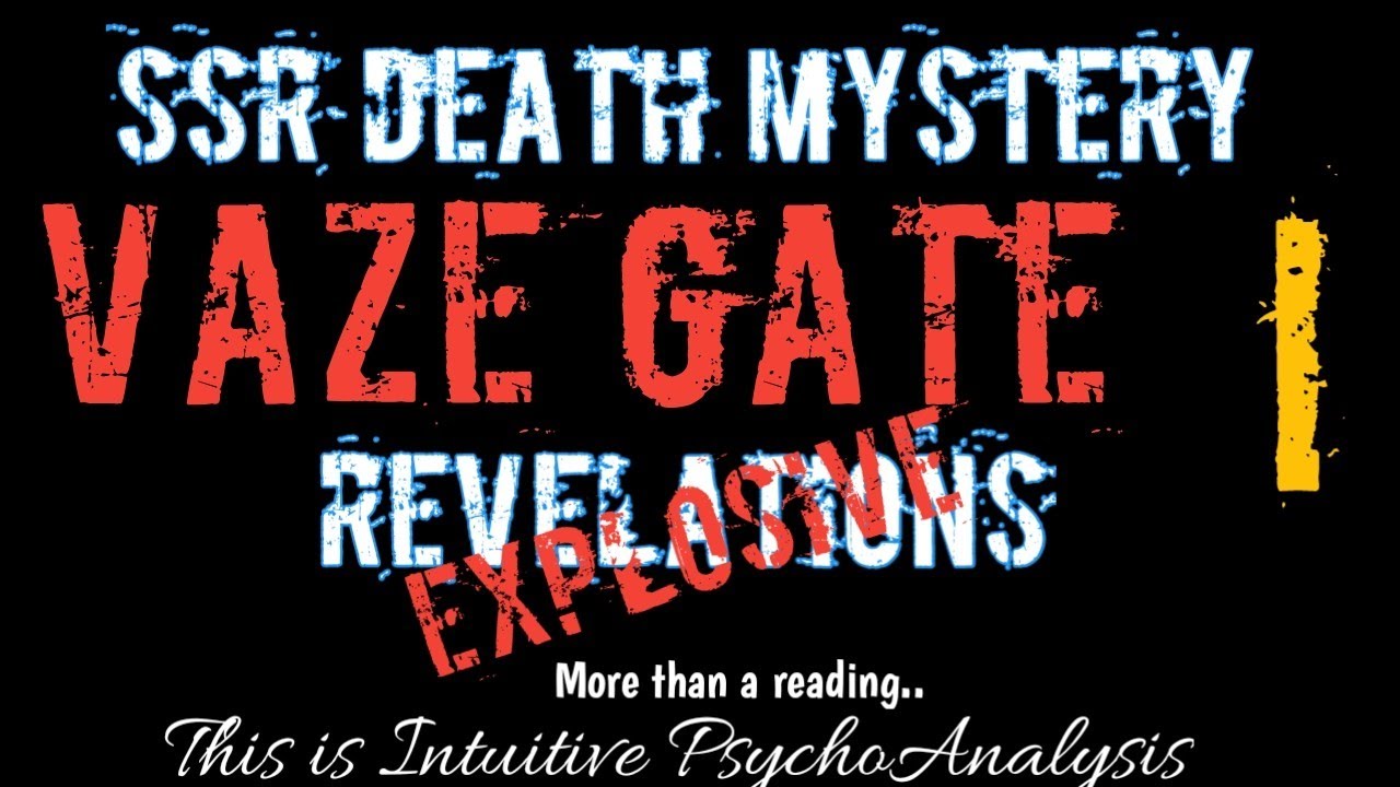 SSR DEATH MYSTERY : One Step Closer - YouTube