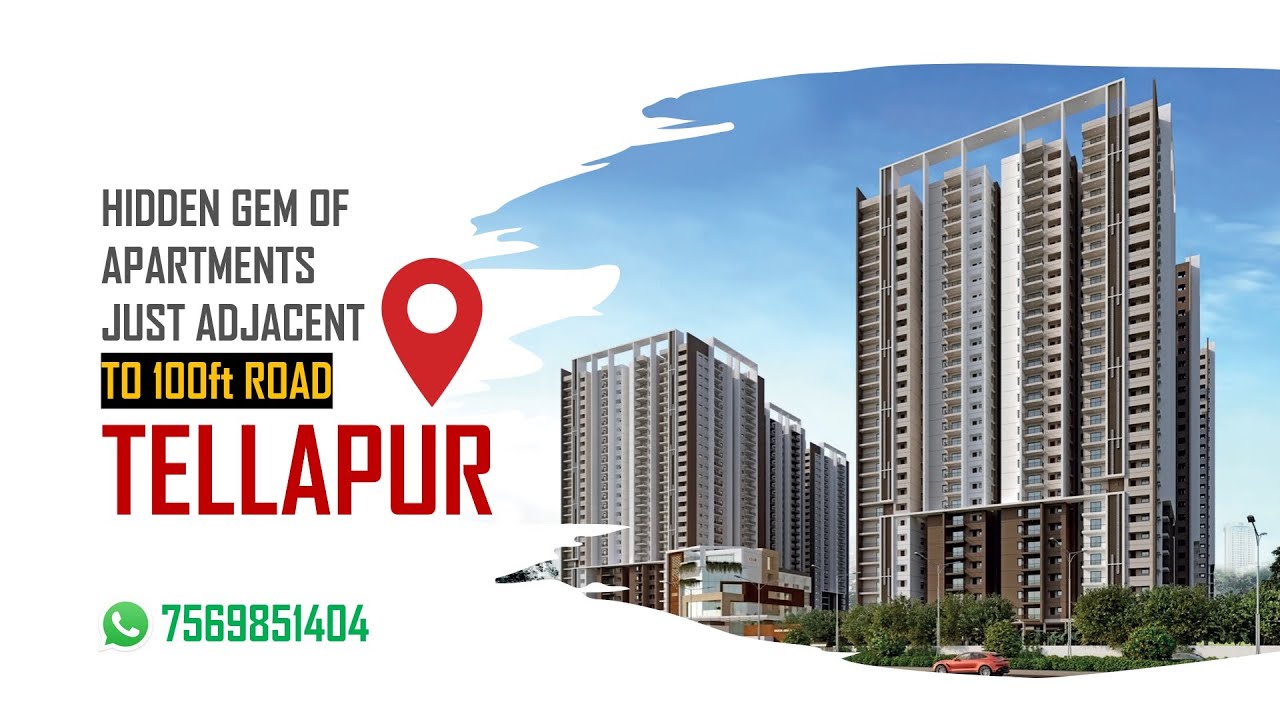 Visions Arsha Apartments for Sale in Tellapur | Adj to 100ft Road Osman ...