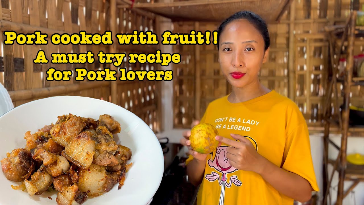 Wak Chambil a Juicy Pork Fry Recipe of the Garo Tribe | Northeast ...
