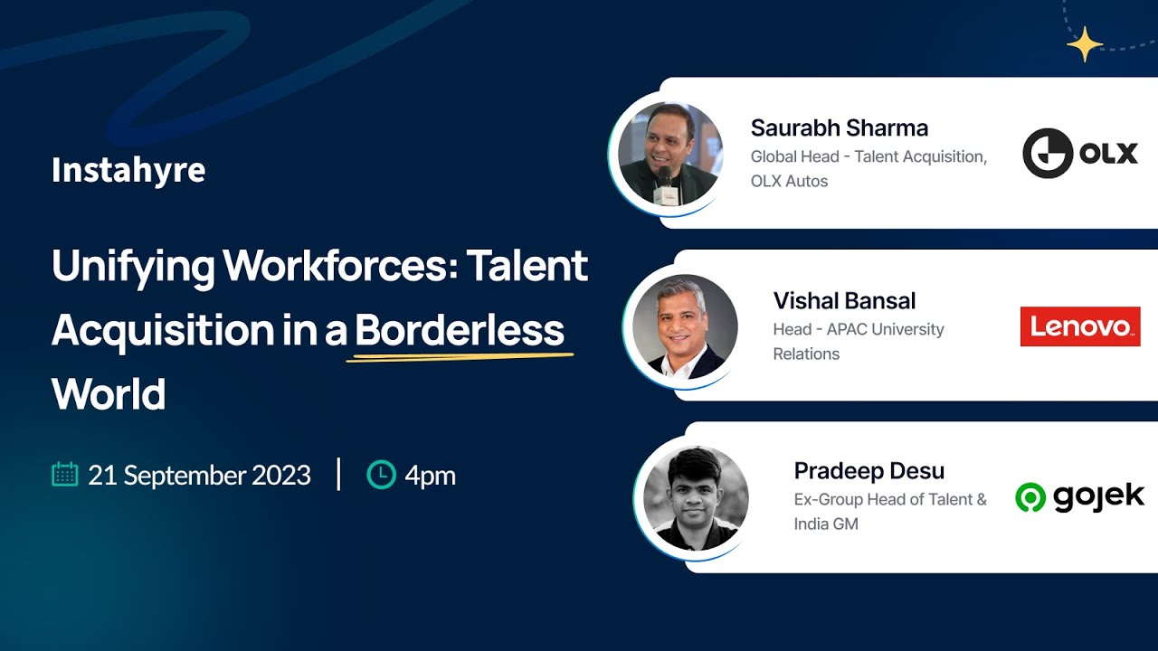Unifying Workforces: Talent Acquisition in a Borderless World - YouTube