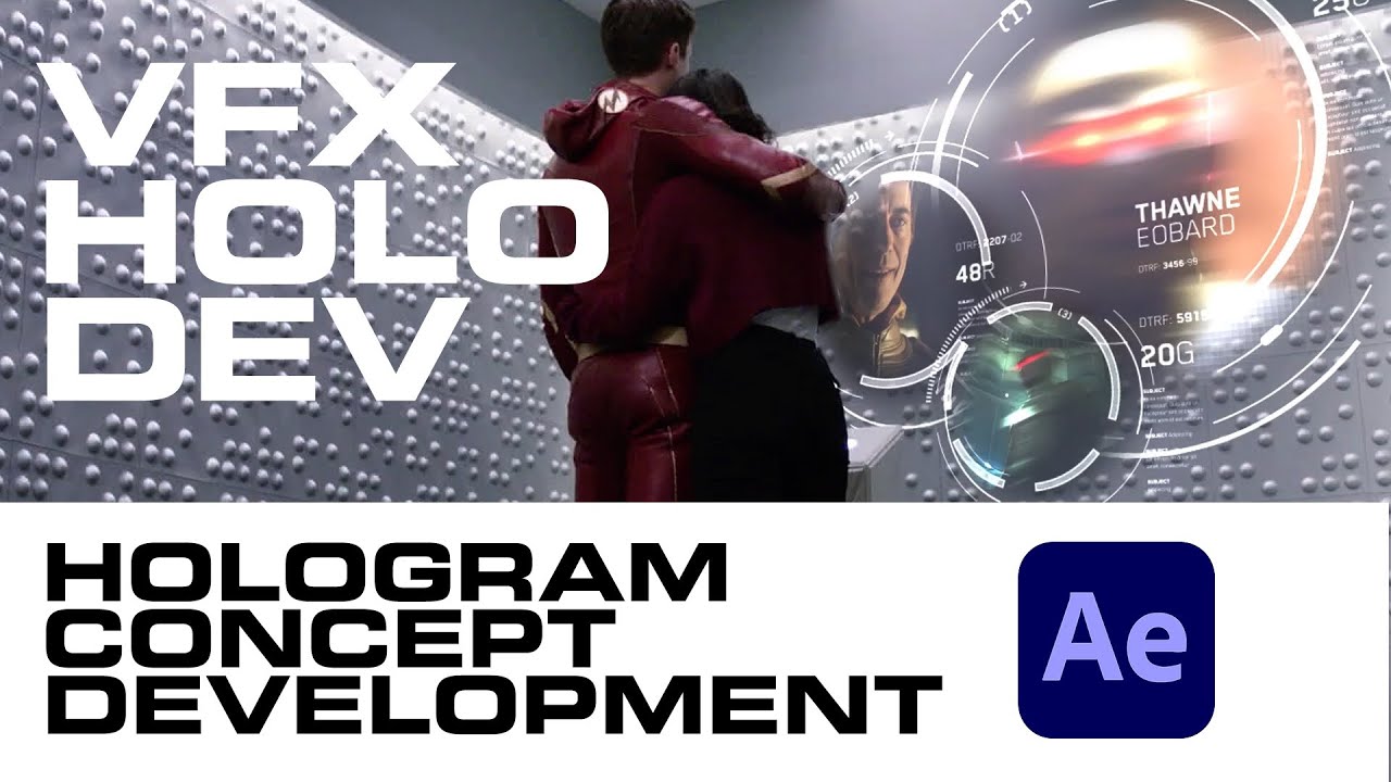 ARROW - Eobard Thawne Dossier Hologram FUI - YouTube