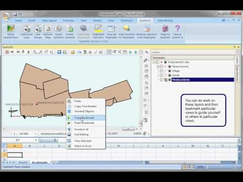 Bookmark scenes in Excel: SpatialXL - YouTube
