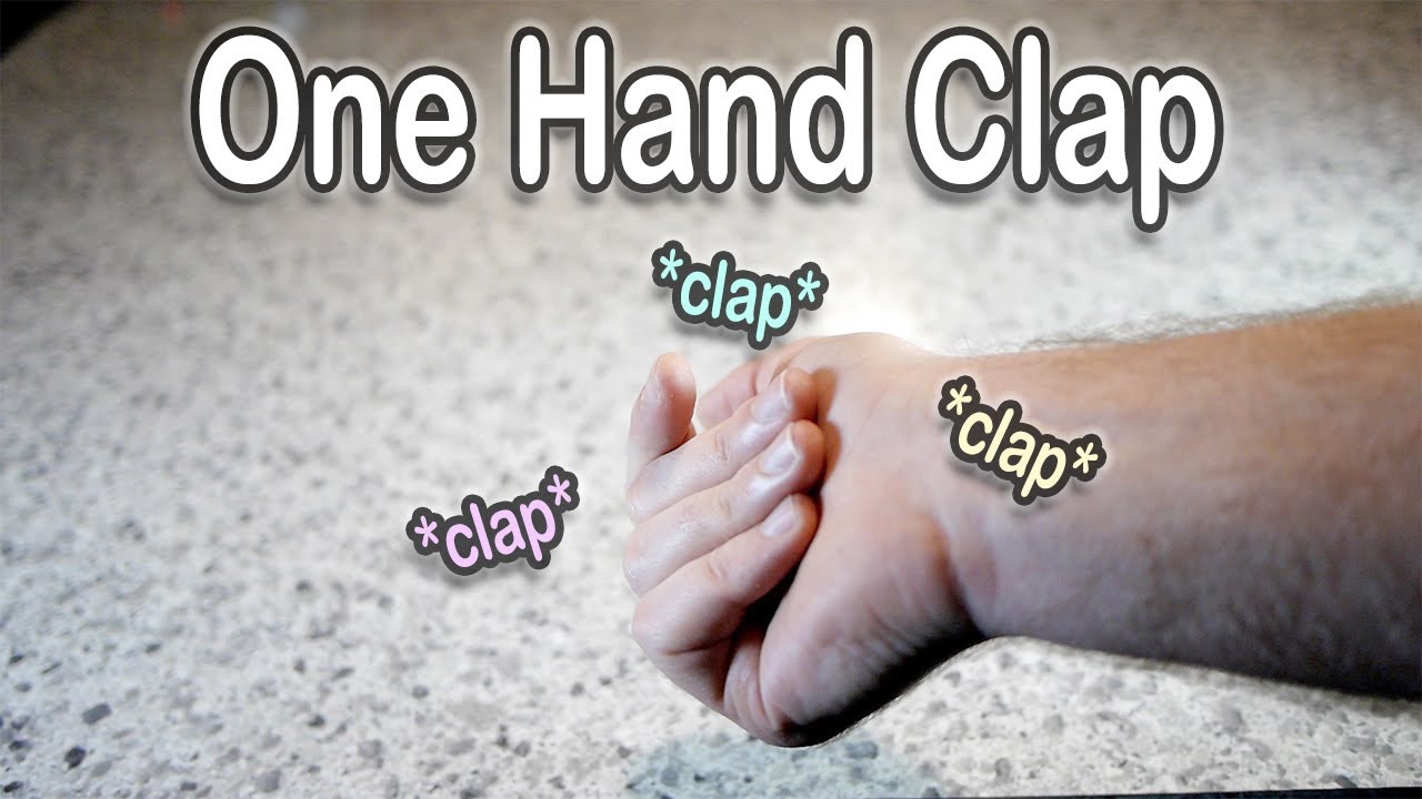 How to do a REAL One Hand Clap - w/ Steve from Super Guitar Bros - YouTube
