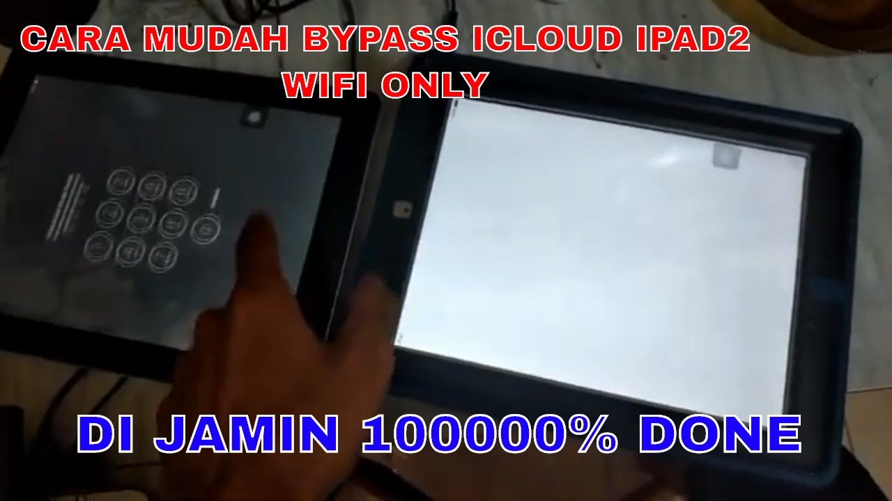 CARA BYPASS IPAD2 WIFI ONLY - YouTube