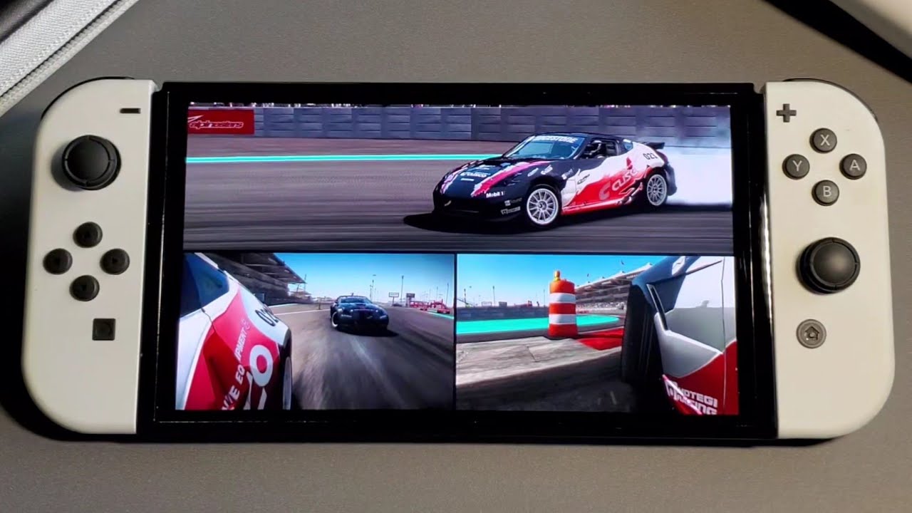 GRID THE BEST RACING SIM ON SWITCH! (NINTENDO SWITCH OLED GAMEPLAY ...