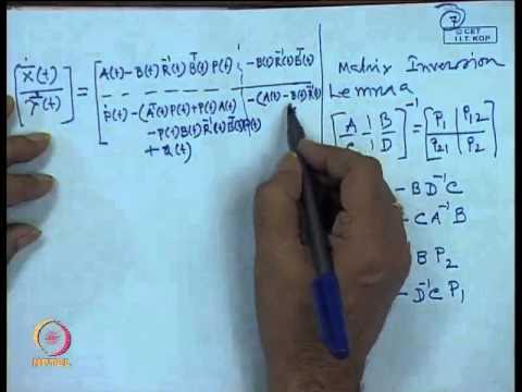 Mod-01 Lec-38 Performance Indices and Linear Quadratic Regulator ...