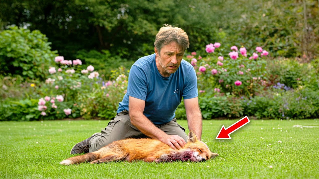A Man Found a Wounded Fox in His Garden, But the Bond They Formed ...