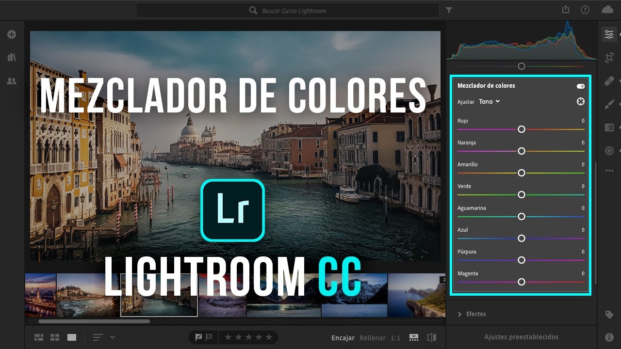 Mezclador de Colores en Lightroom. Dos formas de utilizarlo. - YouTube
