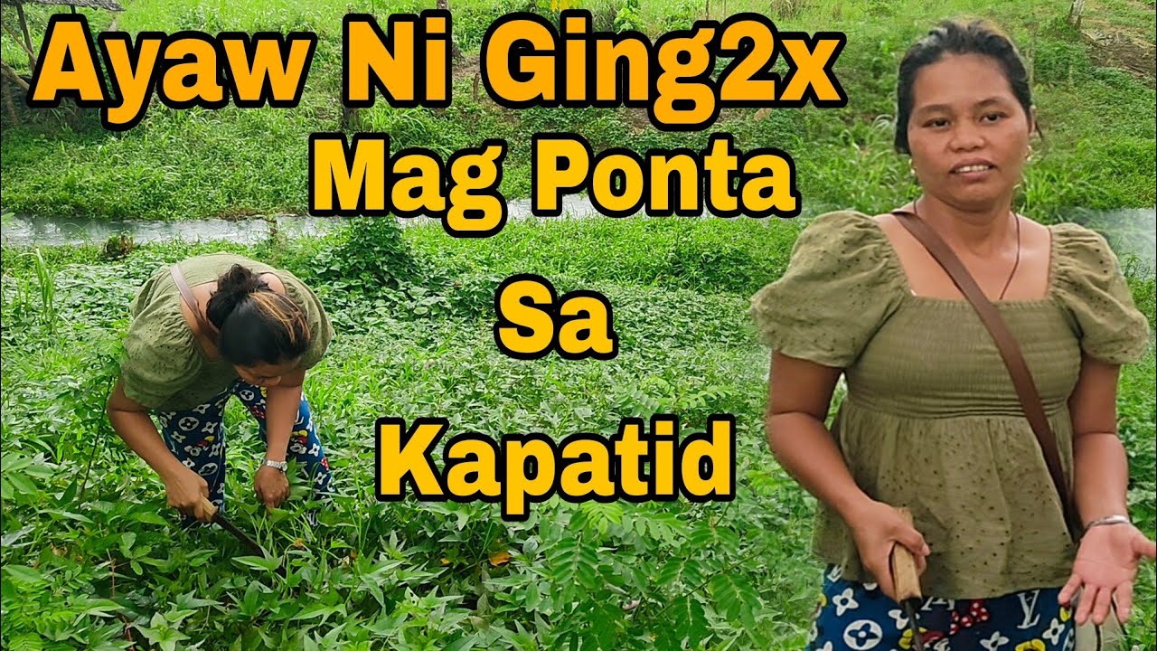 Ayaw Ni Ging2x Mag Ponta Sa Kapatid Nya @RaffyTulfoInAction - YouTube