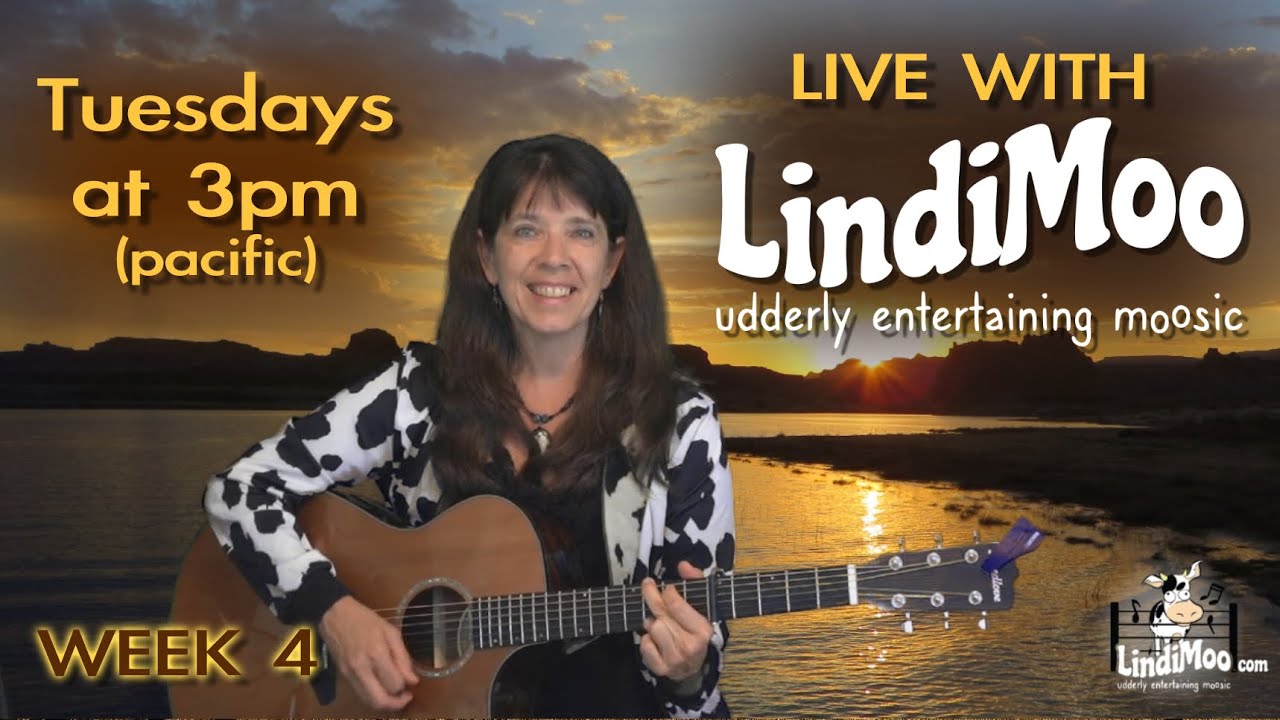 Live with LindiMoo Moosic - Week 4 - YouTube