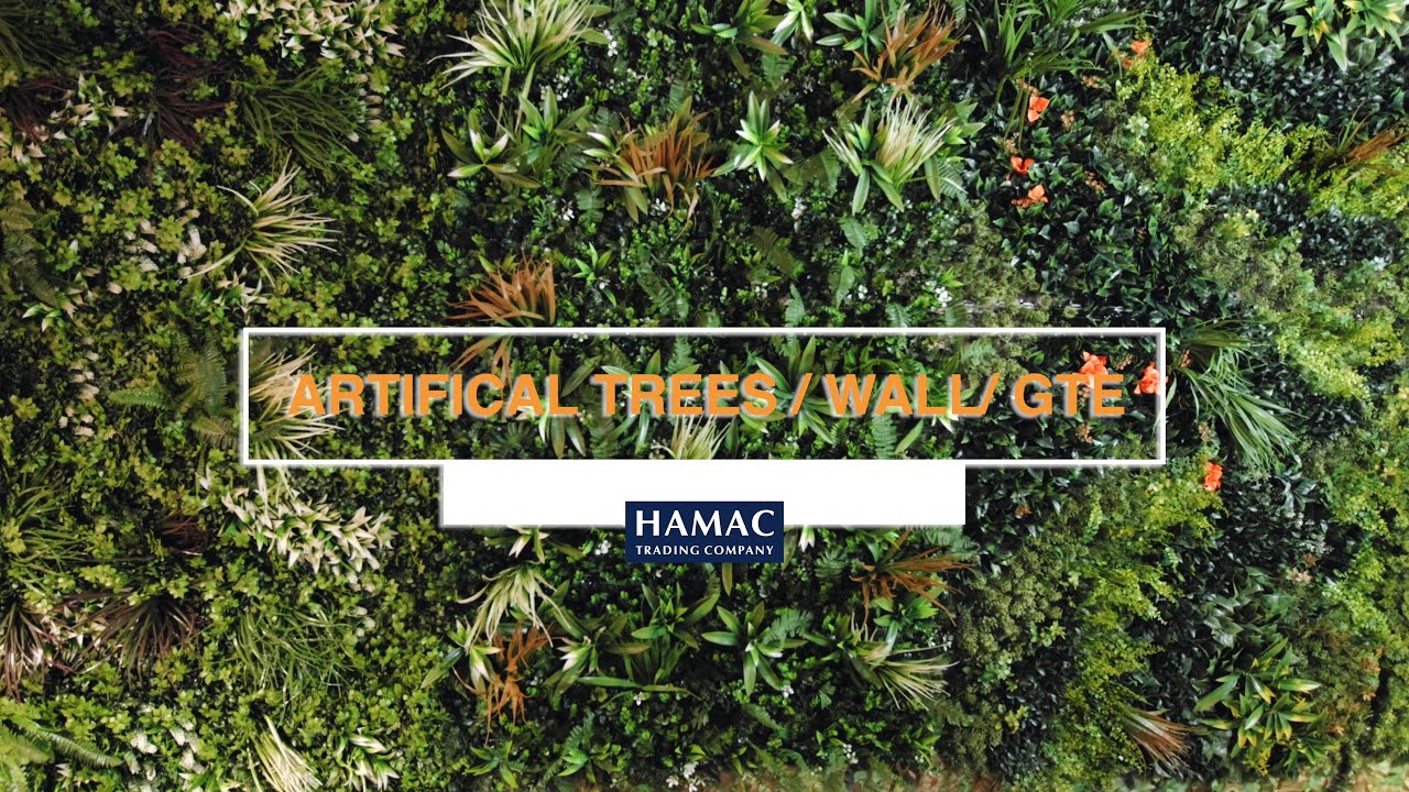 Hamac Displays Artificial Trees / Plants - YouTube