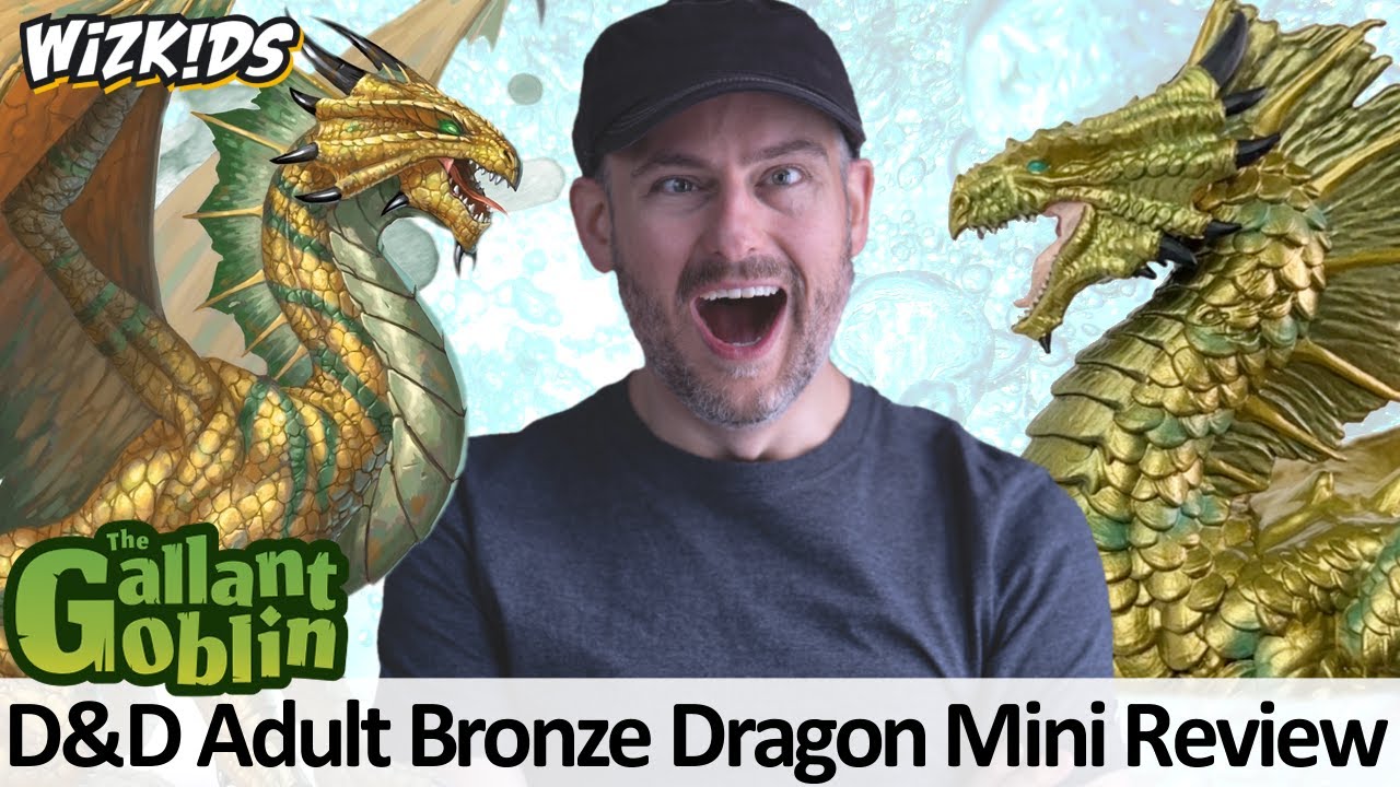Adult Bronze Dragon - WizKids D&D Icons of the Realms Prepainted Minis ...