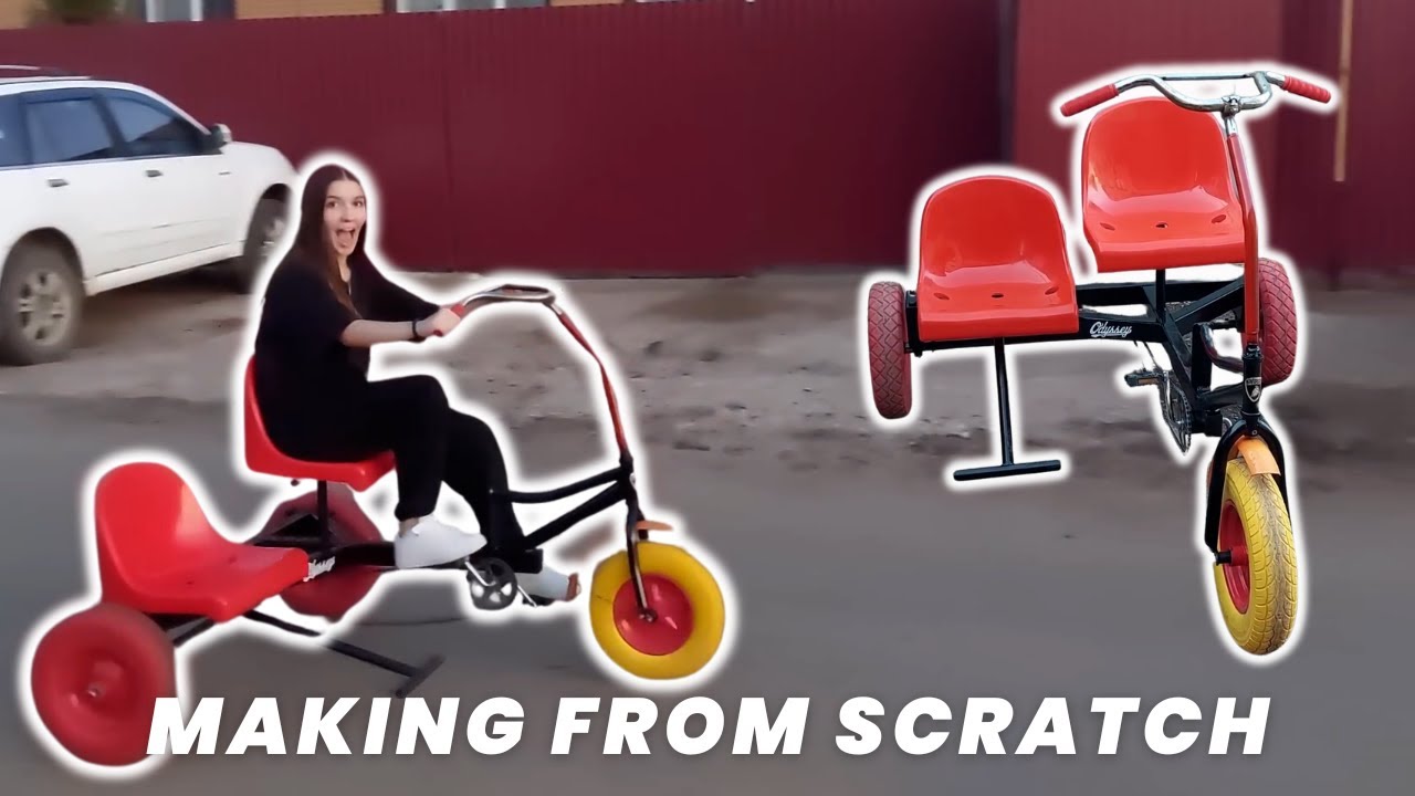 Making a Homemade Tricycle - YouTube