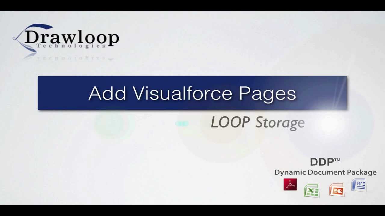 Loop Storage Add Visualforce Pages To Layouts Youtube