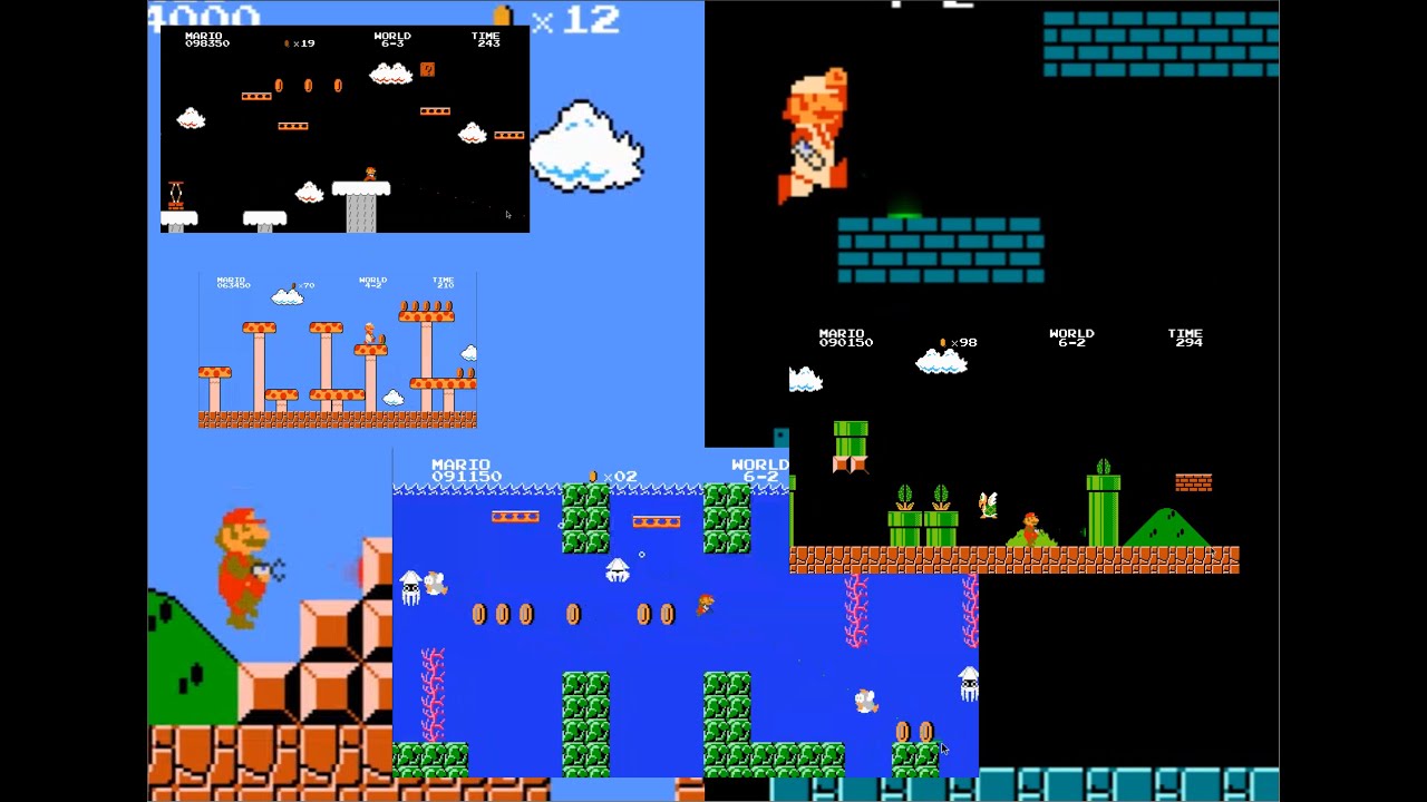Macam Macam Level game Mario Bros #7 - YouTube