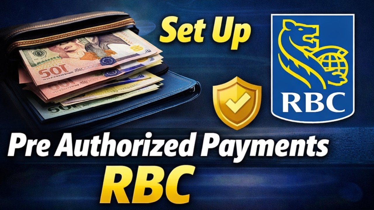 How to Set Up Pre Authorized Payments RBC | Set Up Automatic Payments ...