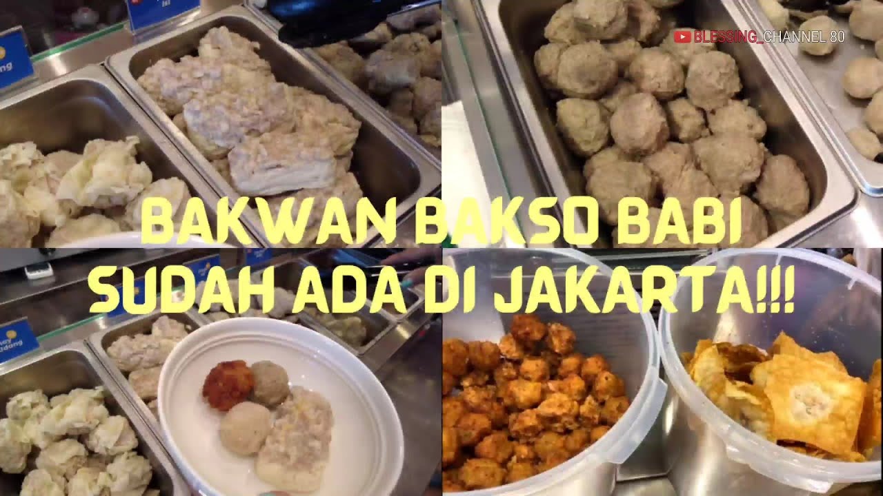 Bakwan Sinyo Puri Kembangan || Makan Bakso Babi Khas Surabaya - YouTube