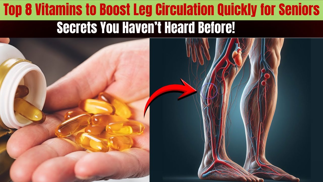 Top 8 Vitamins to Boost Leg Circulation Quickly for Seniors – Secrets ...