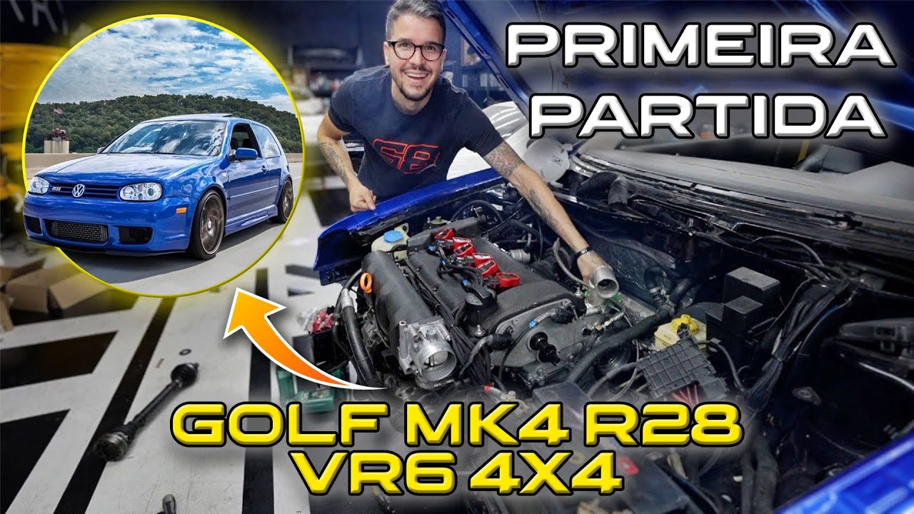 PRIMEIRA PARTIDA OFICIAL NO GOLF VR6 R28 4x4 🔥 - YouTube