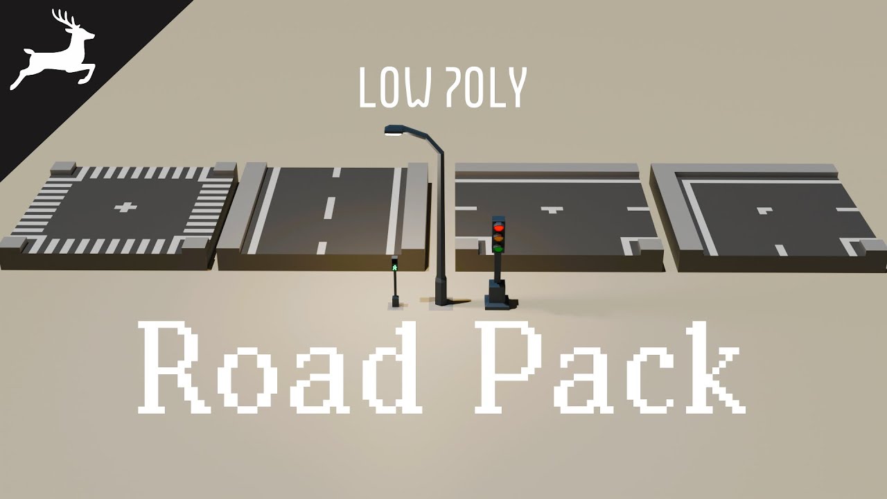 【Blender】Road Pack - YouTube