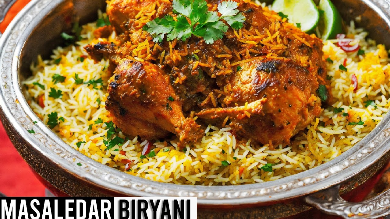 MASALEDAR BIRYANI | MASALEDAR BIRYANI RECIPE | Masaledar Biryani Recipe ...