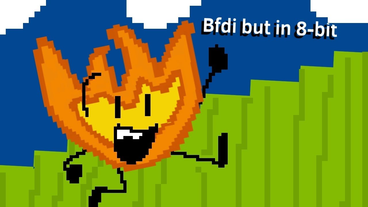 Bfdi: But in 8-bit - YouTube