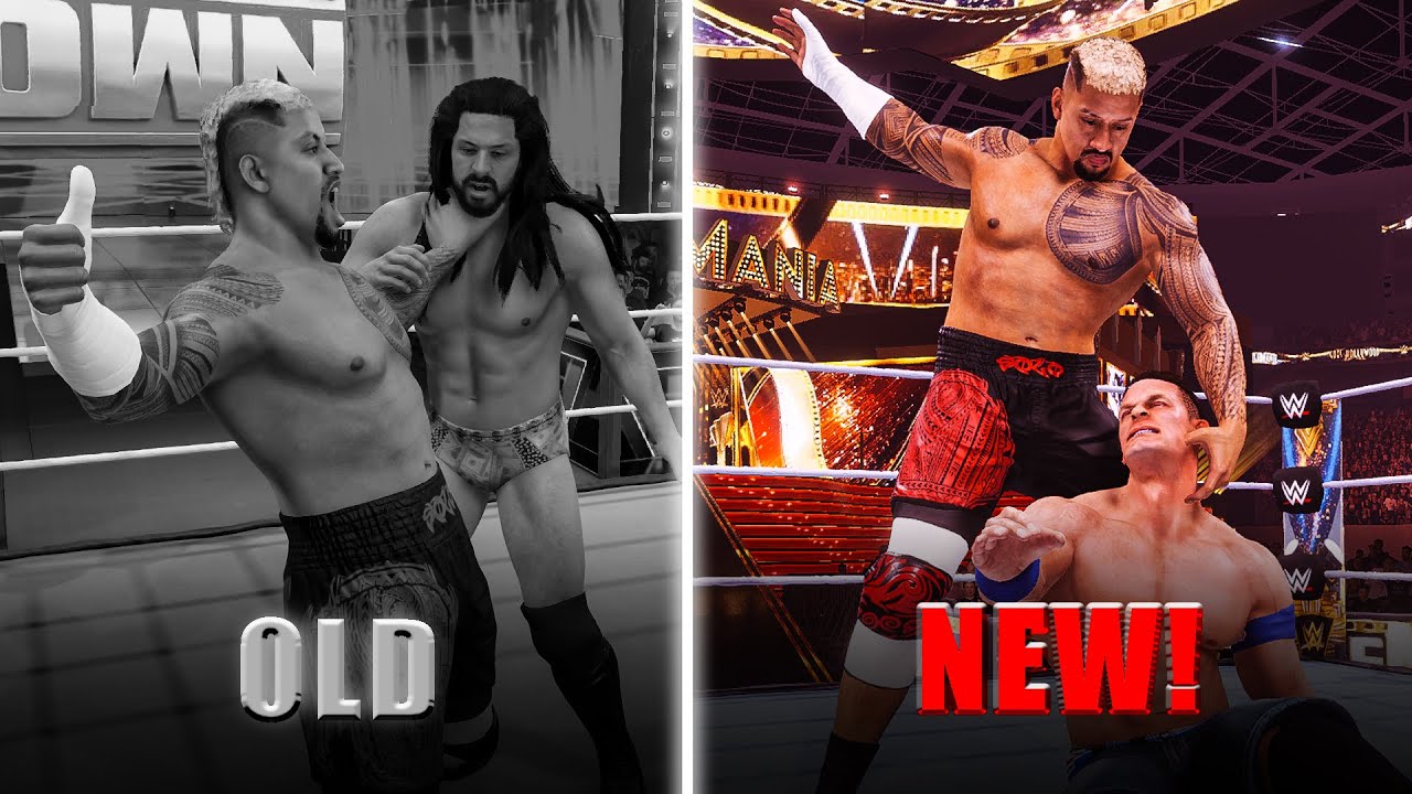 WWE2K24 : Every Superstar's UPDATED Signatures & Finishers - YouTube