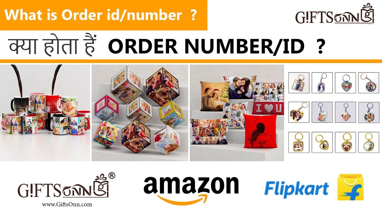 Sample Of Order ID/Number. What Is Amazon/flipkart Order Number. आर्डर ...