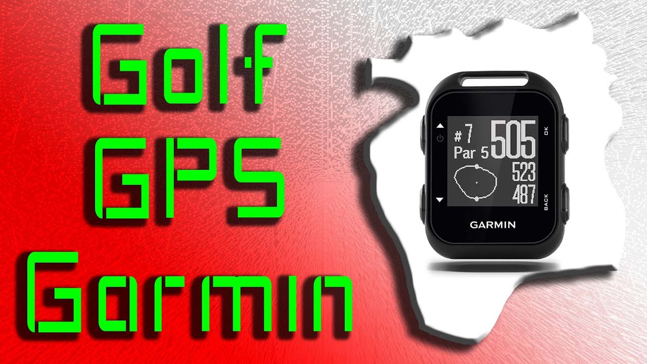 Compact and Handheld Golf GPS Garmin Approach G10 - YouTube