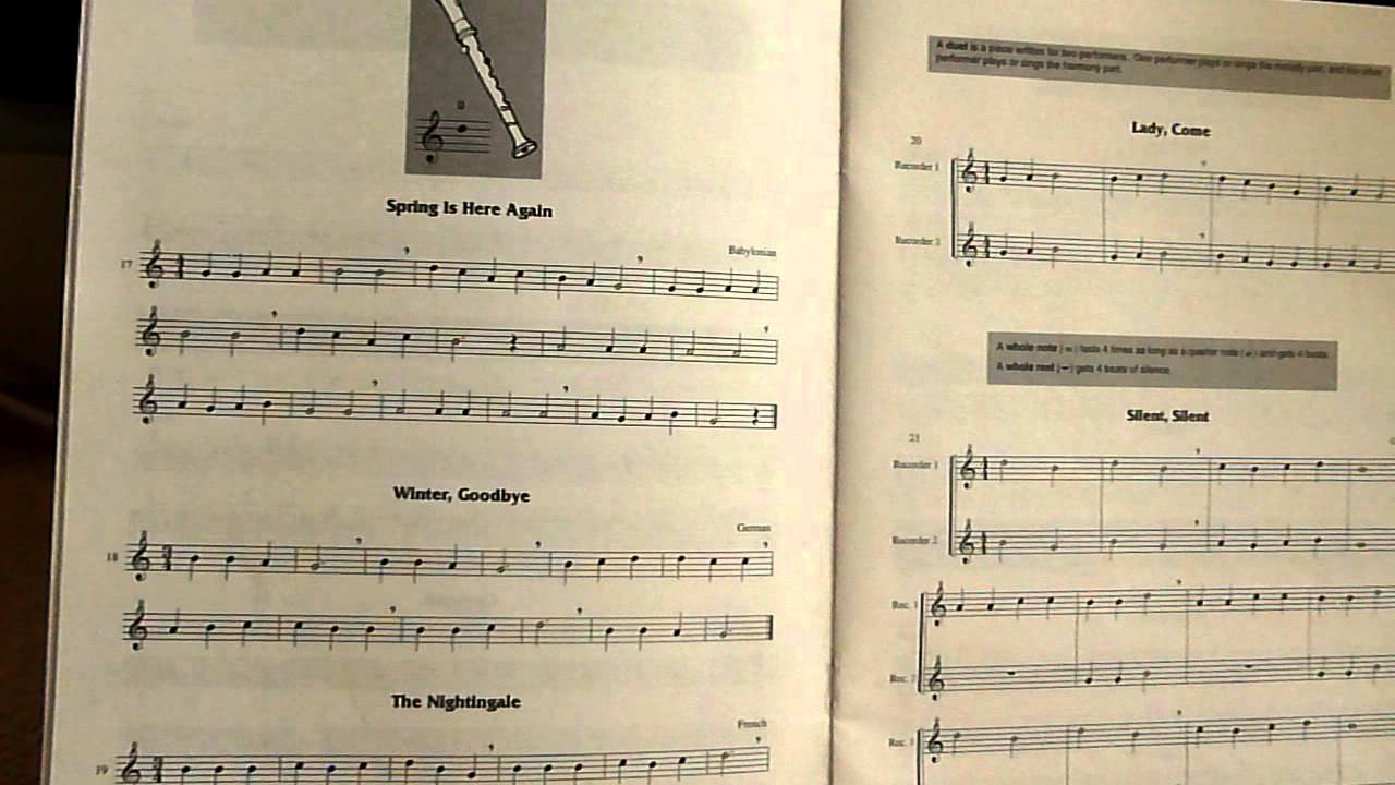 Page 10 of Playing Soprano Recorder - YouTube
