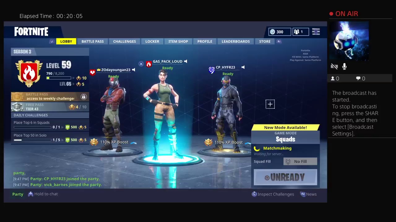 GAS_PACK_LOUD's Live PS4 Broadcast - YouTube