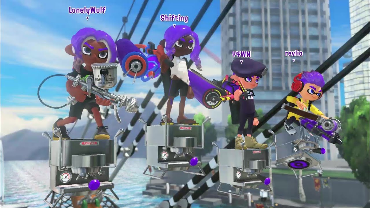Splatoon 3 Gameplay 87 Splat Zones Anarchy Battle On Manta Maria - YouTube