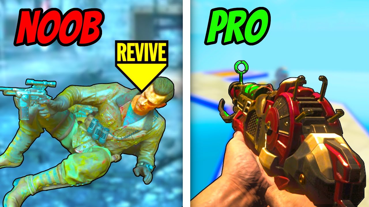 22 Things Only Noobs Do In Cod Zombies - YouTube