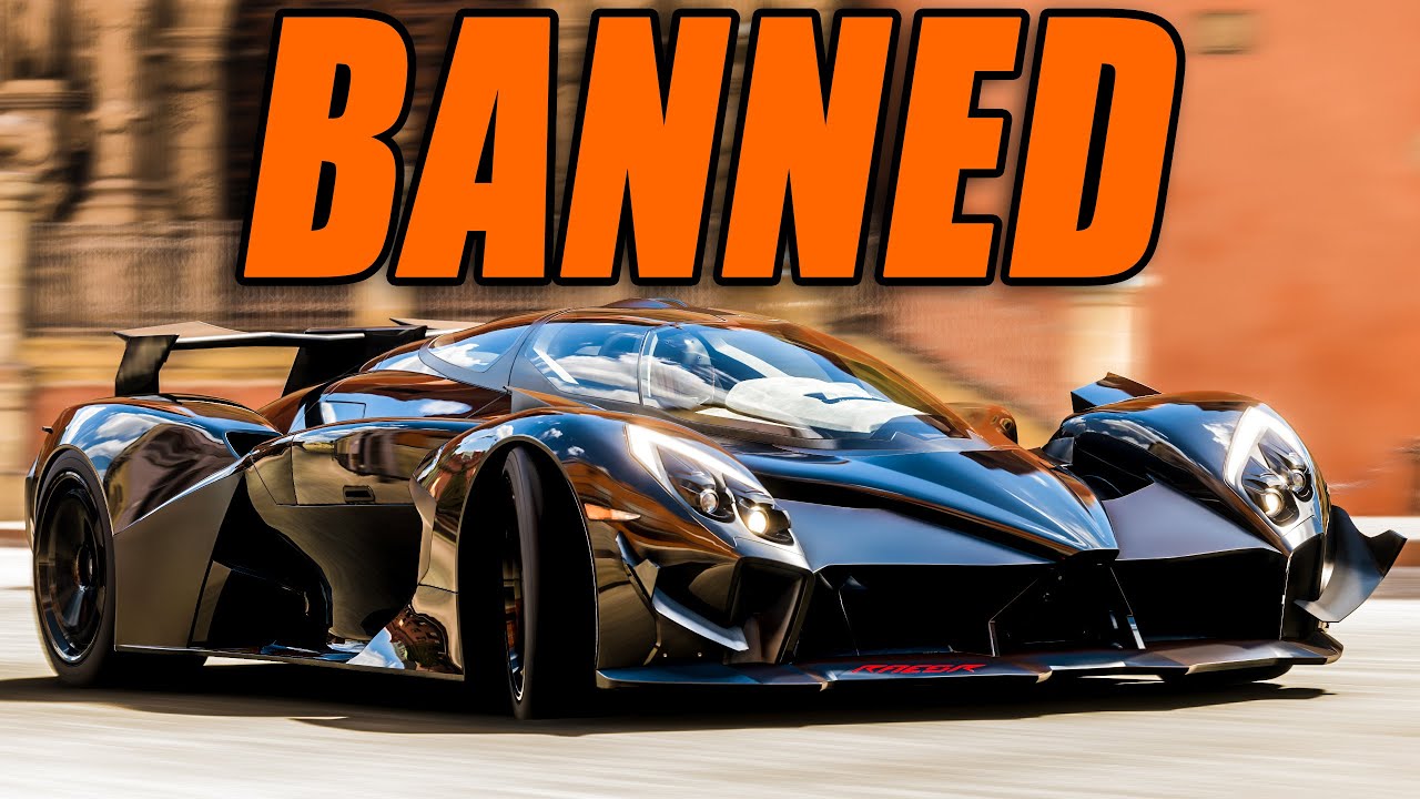 FINALLY TRYING THE INSANE CAR THAT FORZA BANNED FROM ONLINE ON FORZA ...