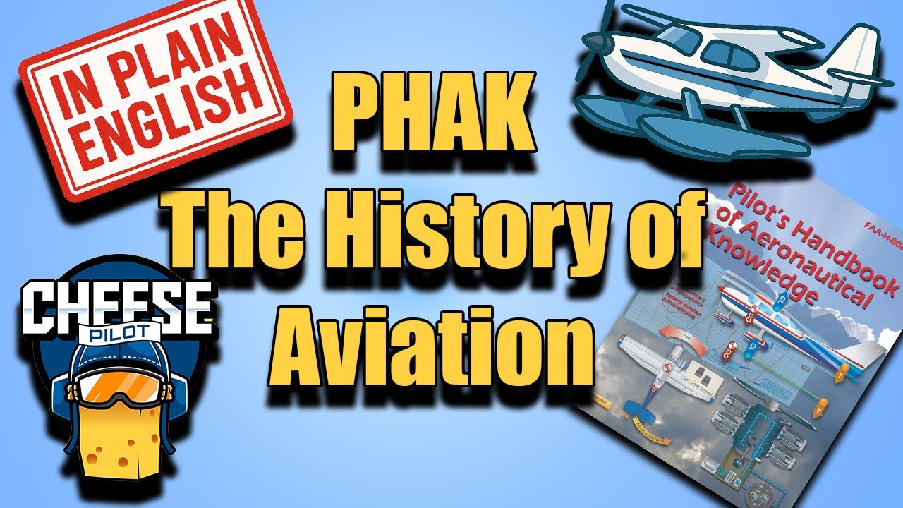 PHAK Chapter 1: The Cheesy Origins of Flight - YouTube