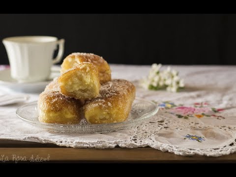 Susús o xuxos de crema fáciles | sin lactosa - YouTube