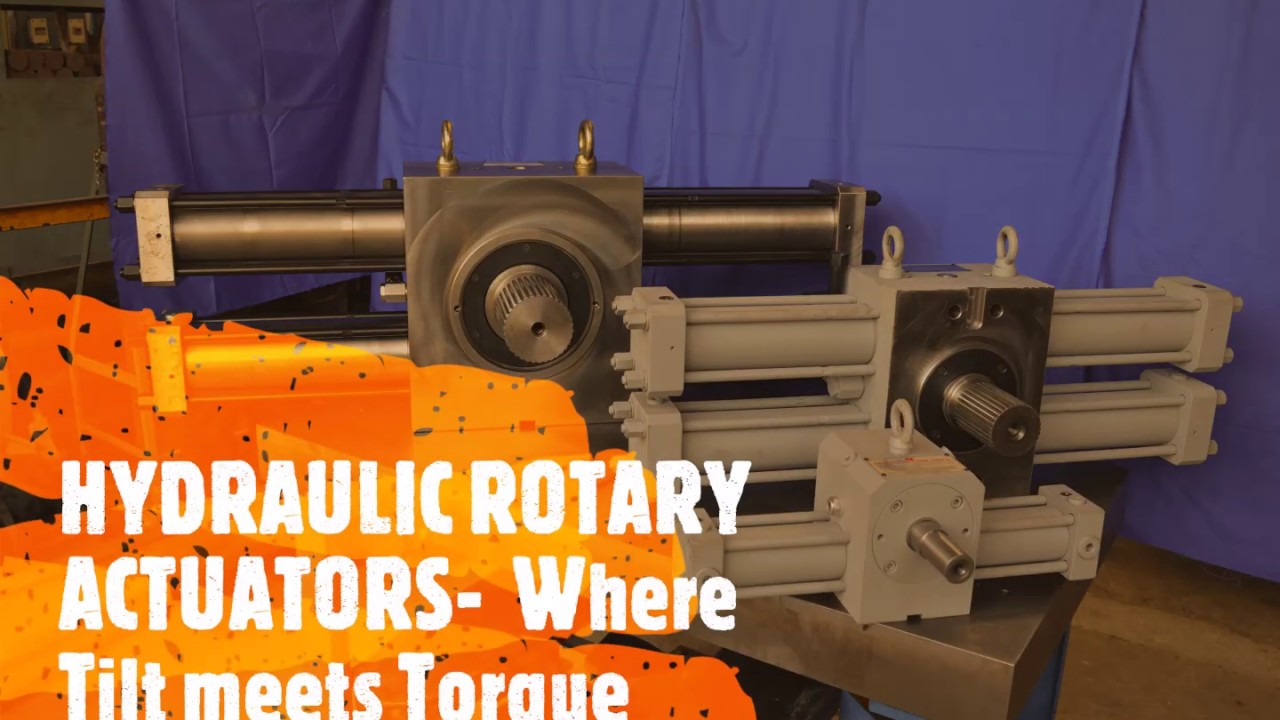 Hydraulic Rotary Actuator by Krishna Machine Tools, Bangalore , India ...