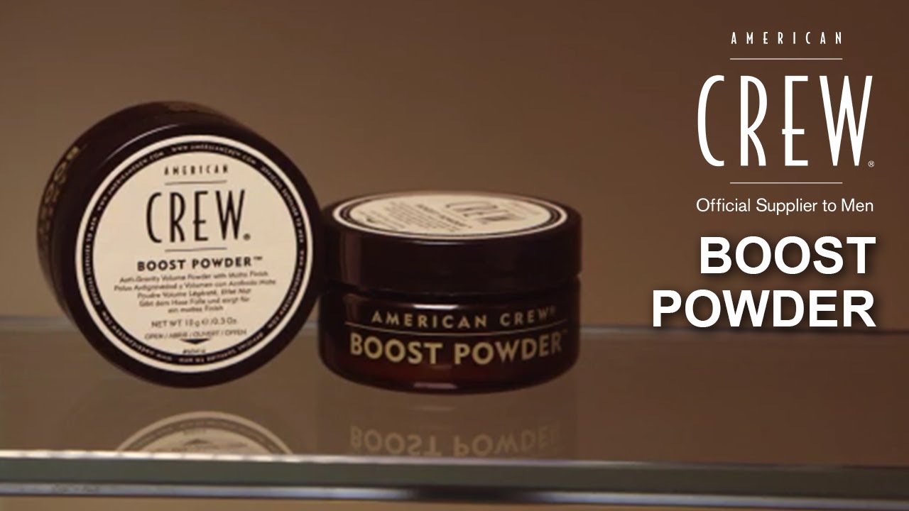 American Crew - Boost Powder - YouTube