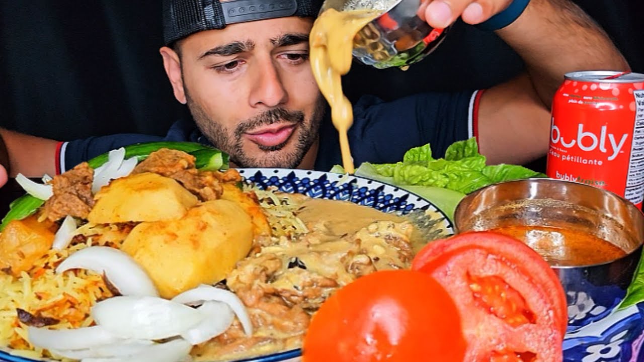 Ultimate ASMR Feast: Middle Eastern & Pakistani Cuisine Mukbang ...