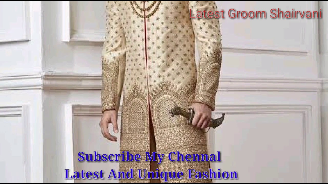 Latest Groom Sharvani Styles .....#Latest And Unique Fashion - YouTube