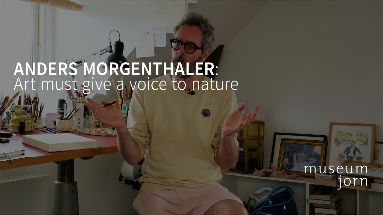Artist Anders Morgenthaler: Art must give a voice to nature - YouTube