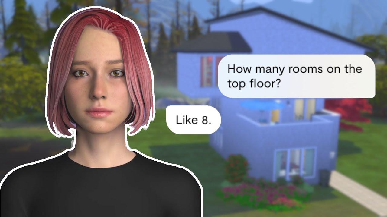 An AI decides my Sims build | Sims 4 build - YouTube